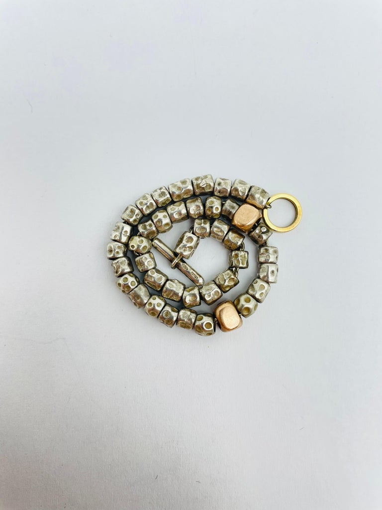 Dodo by Pomellato Granelli Bracelet in 925 Silver For Sale at 1stDibs