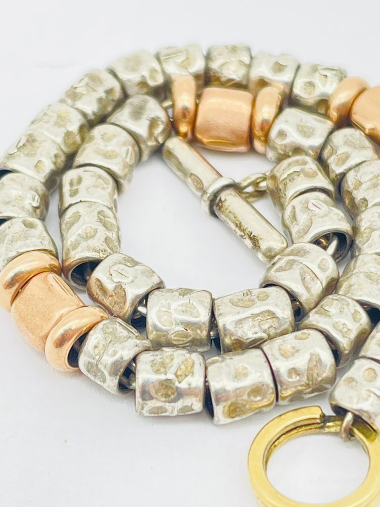 DODO by Pomellato Granelli Bracelet in 925 Silver For Sale at 1stDibs