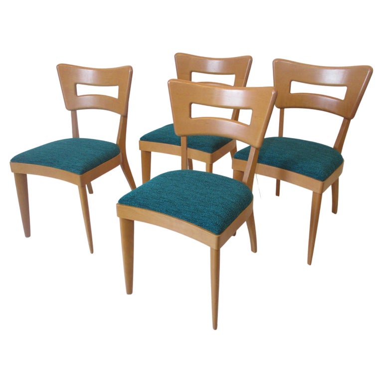 Dog Bone Champagne Toned Dining Chairs by Wakefield at 1stDibs