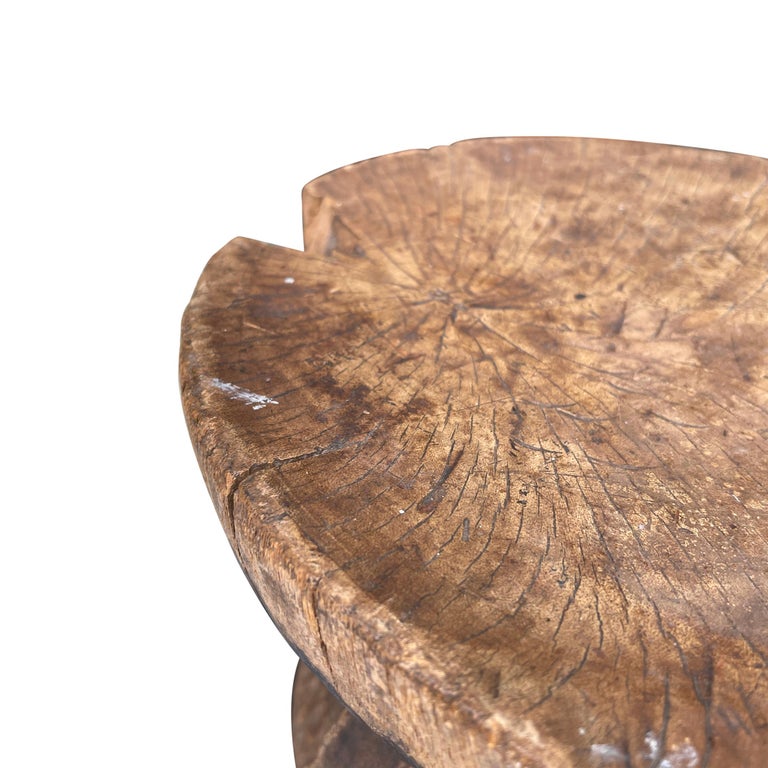 Dogon Wooden Stool at 1stDibs