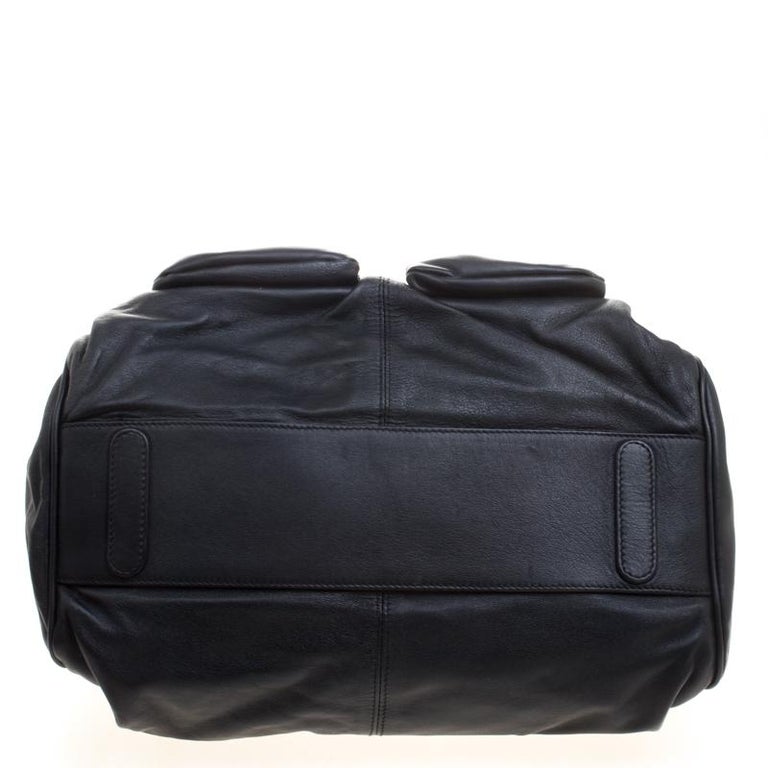 Dolce and Gabbana Black Leather Miss Curly Bag at 1stDibs