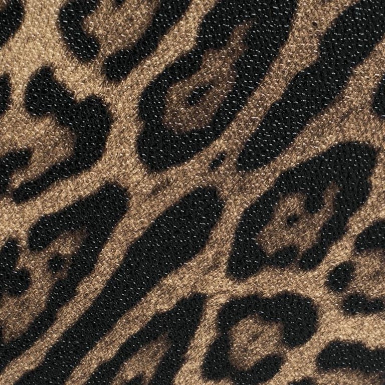 Dolce and Gabbana Brown Leopard Print PVC iPad Case For Sale at 1stDibs