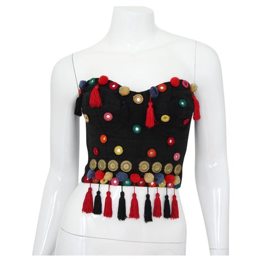 Dolce and Gabbana Gold Corset Bustier Dress at 1stDibs | gold bustier ...