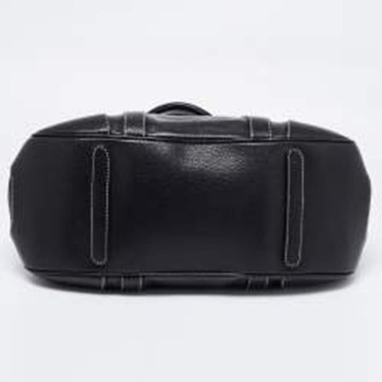 Dolce and Gabbana Black Leather Miss Romantique Satchel For Sale at 1stDibs