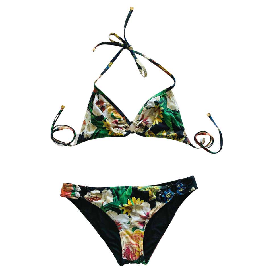 New Dolce And Gabbana Black Playing Card Print One Piece Bathing Suit
