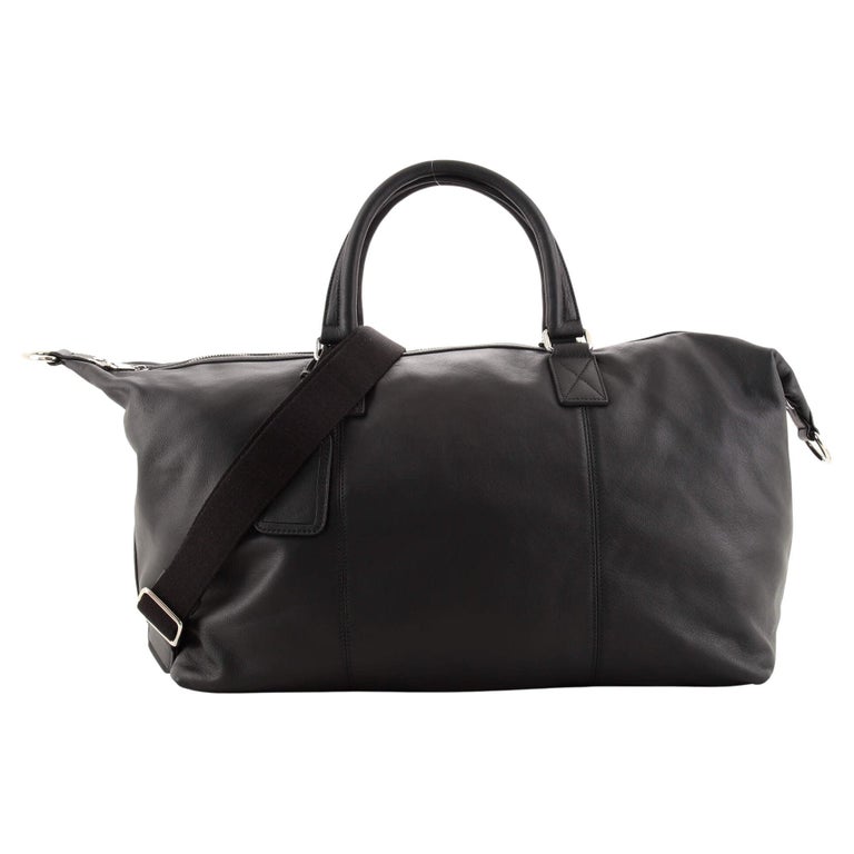 Dolce and Gabbana Convertible Duffle Bag Leather Large at 1stDibs