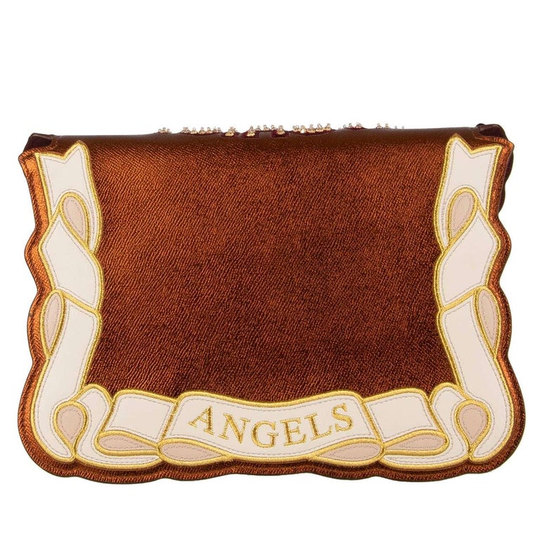 Dolce and Gabbana Crystals embellished DG Angels Bag LUCIA with Jeweled ...