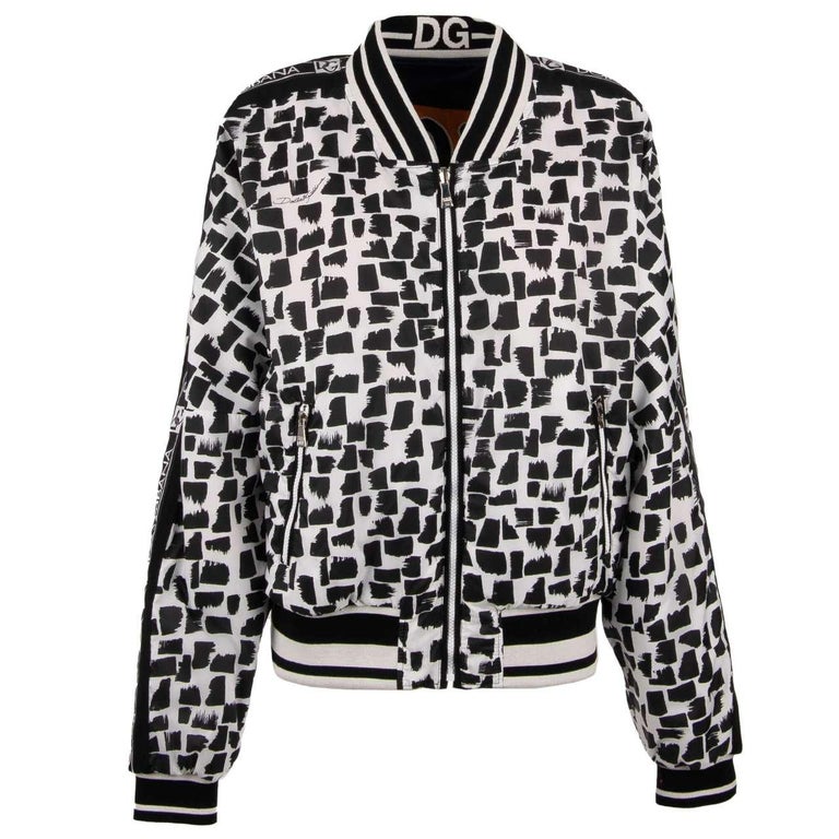 Dolce and Gabbana - DG Queen Crown Amore Skull Reversible Jacket 40 S ...