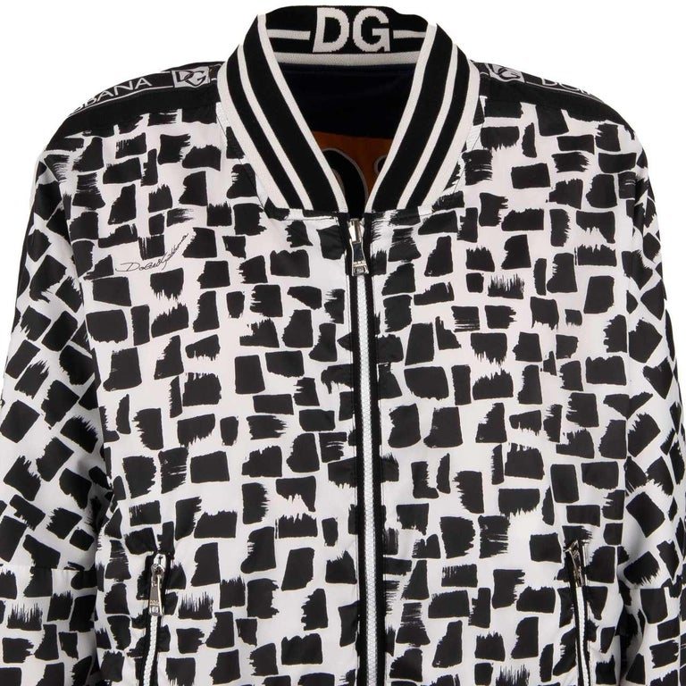 Dolce and Gabbana - DG Queen Crown Amore Skull Reversible Jacket 40 S ...