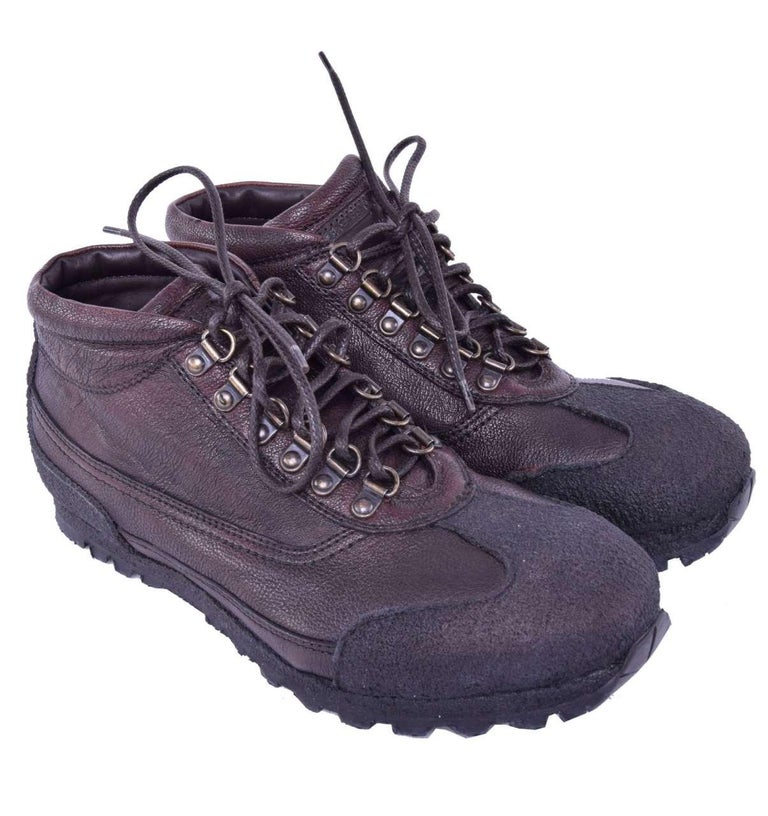 Dolce and Gabbana - Hiking Style Deer Boots Brown Black EUR 39 For Sale ...