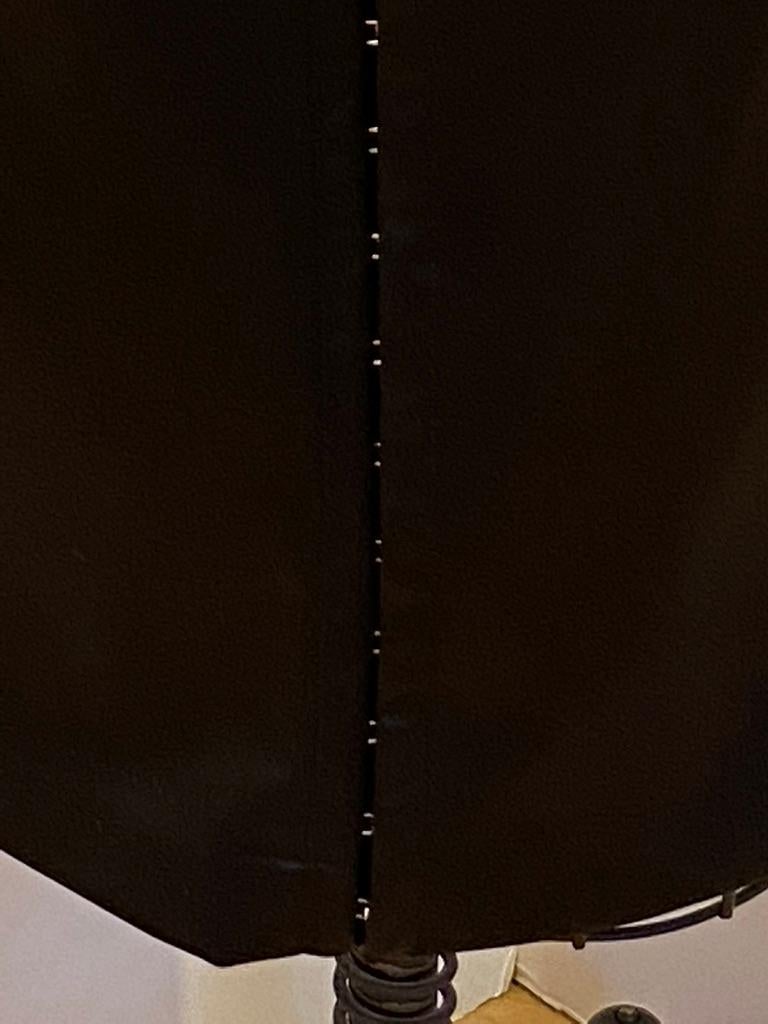 Dolce and Gabbana Iconic Signature Black Satin Form-Fitting "Hook and ...