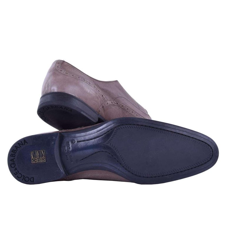 Dolce and Gabbana - Kangaroo Leather Shoes PORTOFINO EUR 40 For Sale at ...