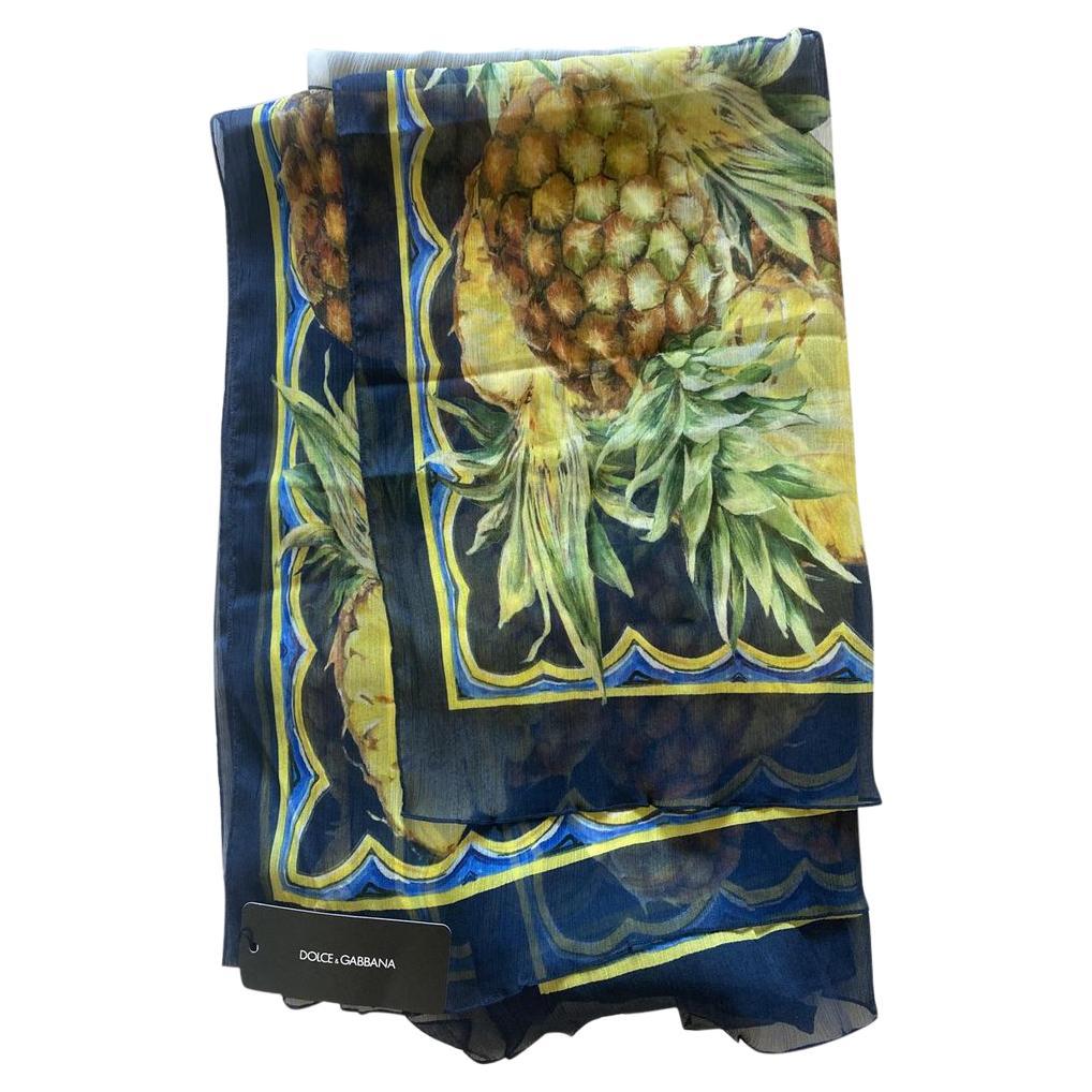 GIORGIO ARMANI Charcoal Silk / Wool Monogram Scarf at 1stDibs | giorgio ...