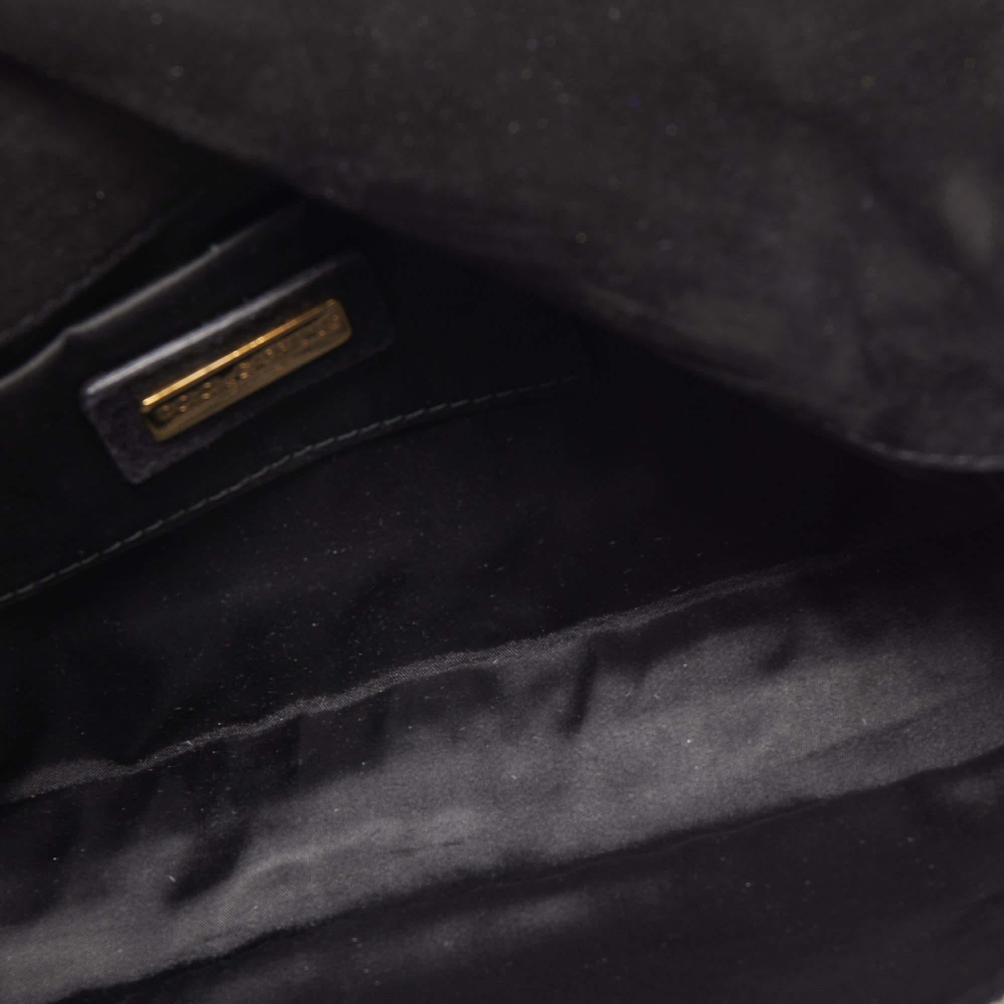 Dolce and Gabbana Lime/Black Lace and Suede Miss Charles Shoulder Bag ...