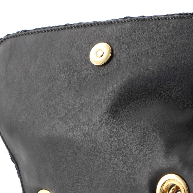 Dolce and Gabbana Miss Charles Top Handle Bag Woven Raffia with ...