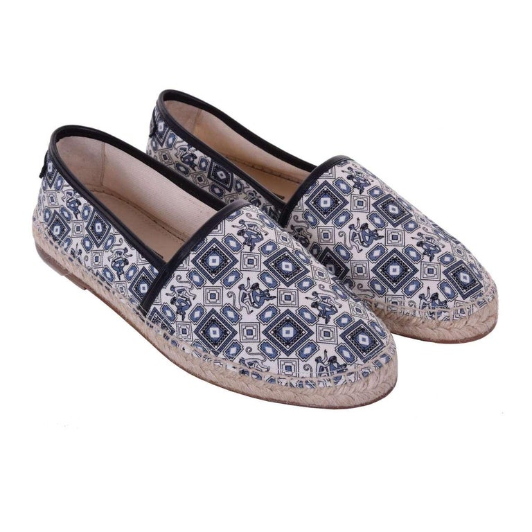 Dolce and Gabbana - Monkey Printed Espadrilles TREMITI Blue EUR 39 For ...