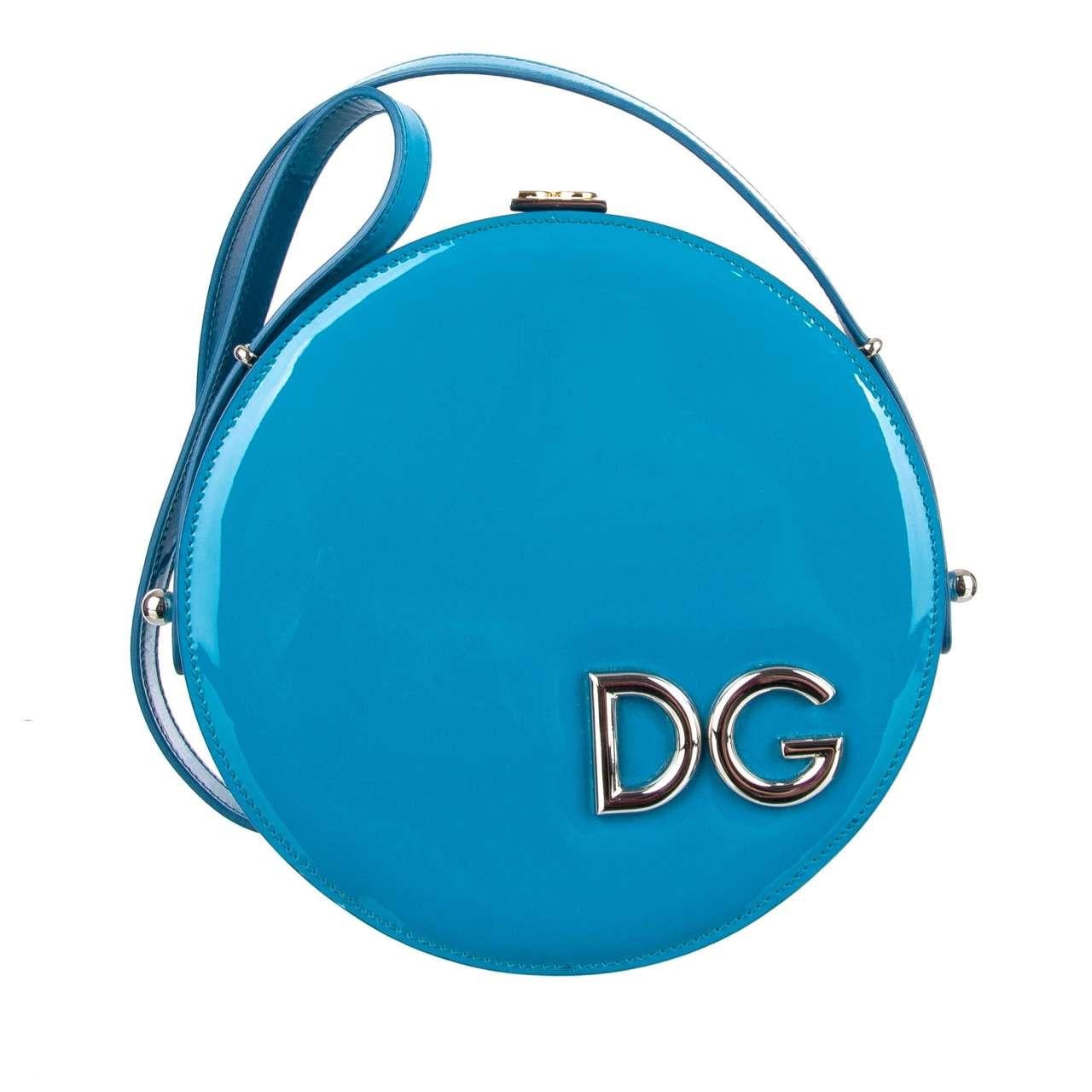Dolce and Gabbana - Monogram Clutch Bag DG GIRLS Blue For Sale at 1stDibs