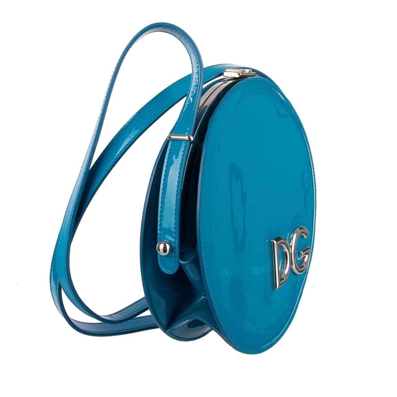 Dolce and Gabbana - Monogram Clutch Bag DG GIRLS Blue For Sale at 1stDibs