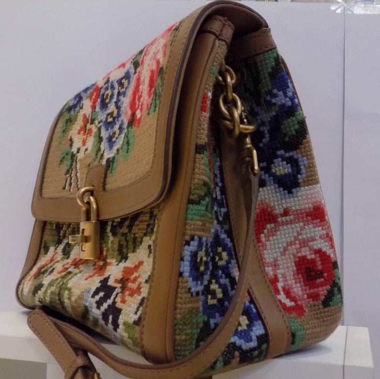 Dolce and Gabbana Needlepoint Bag For Sale at 1stDibs | needlepoint ...