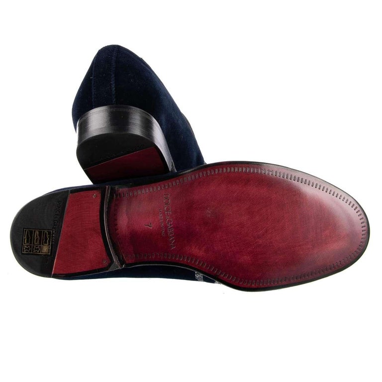 Dolce and Gabbana - Pistols and Flower Loafer MILANO Blue EUR 41 For ...