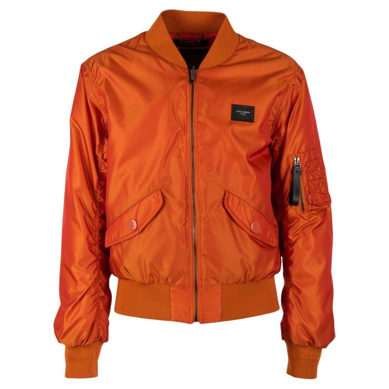 Dolce and Gabbana Reversible Oversize Bomber Jacket DG Heaven with Logo ...