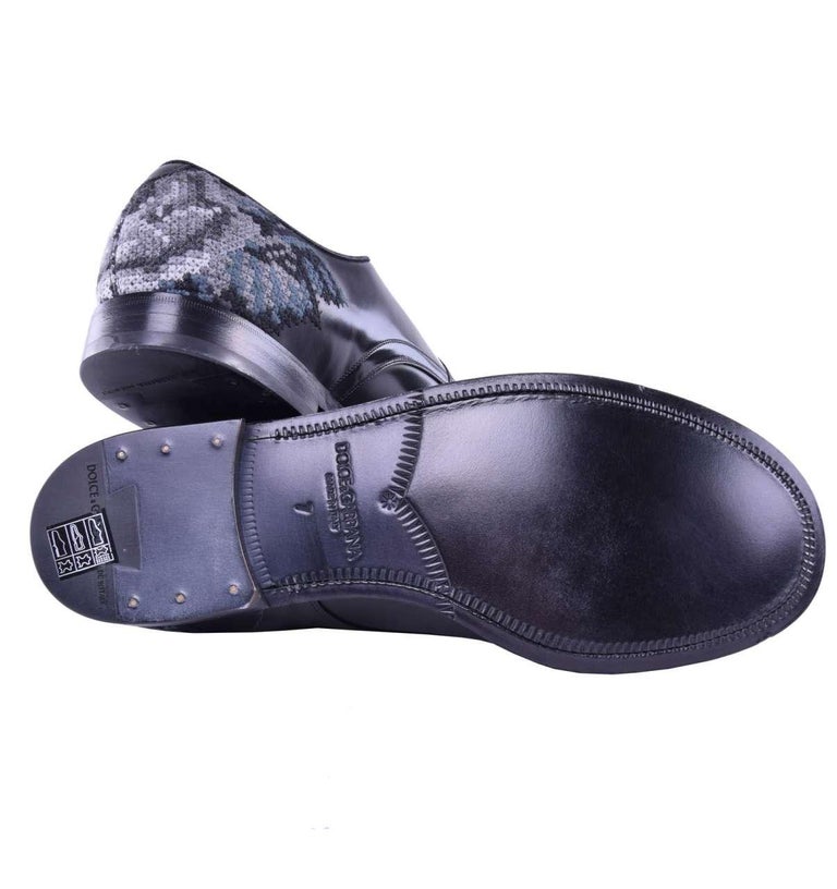 Dolce and Gabbana - RUNWAY Baroque Embroidery Shoes EUR 42.5 For Sale ...