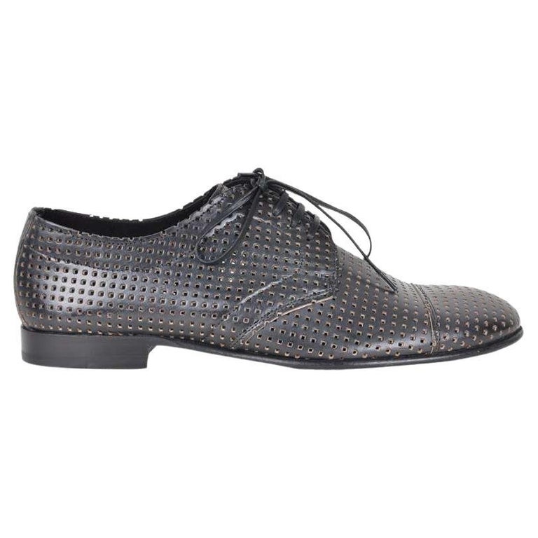 Dolce and Gabbana - RUNWAY Net Shoes Black For Sale at 1stDibs