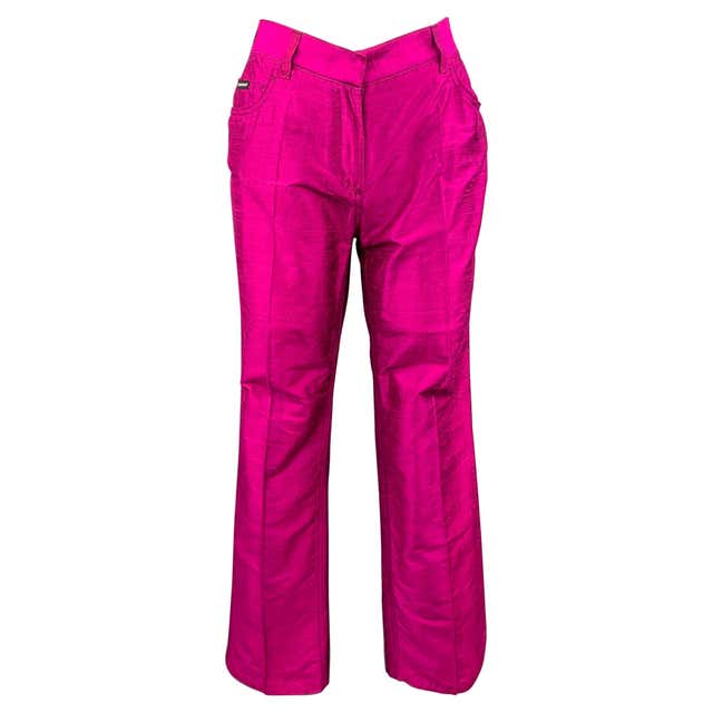Dolce And Gabbana Suede Patchwork Pants At 1stdibs