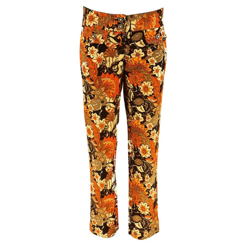 Dolce And Gabbana Suede Patchwork Pants At 1stdibs