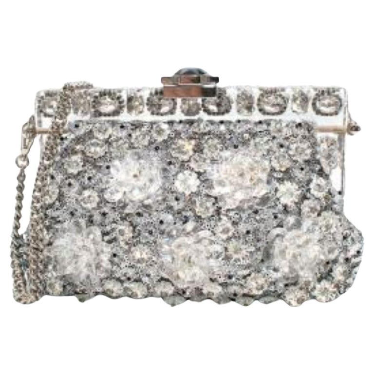 Dolce and Gabbana Vanda small embellished clutch For Sale at 1stDibs