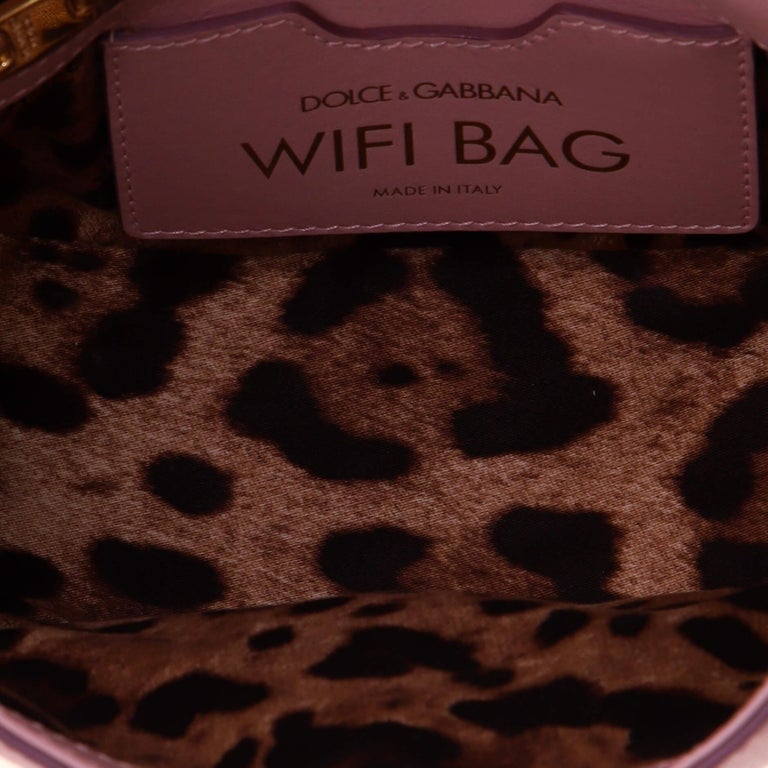 Dolce and Gabbana Wifi Crossbody Bag Leather Small For Sale at 1stDibs