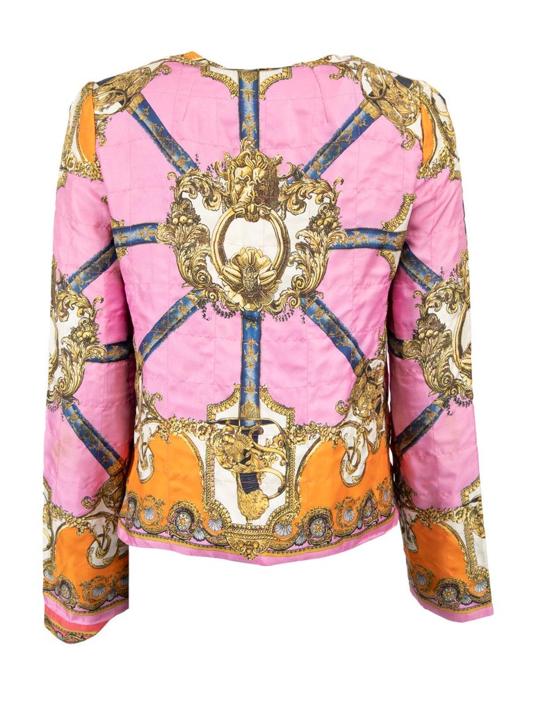 Dolce and Gabbana Women's Multicolour Lightweight Jacket with Pockets ...
