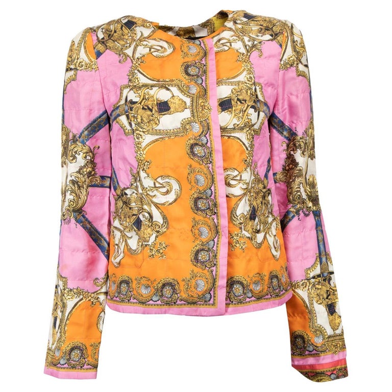 Dolce and Gabbana Women's Multicolour Lightweight Jacket with Pockets ...