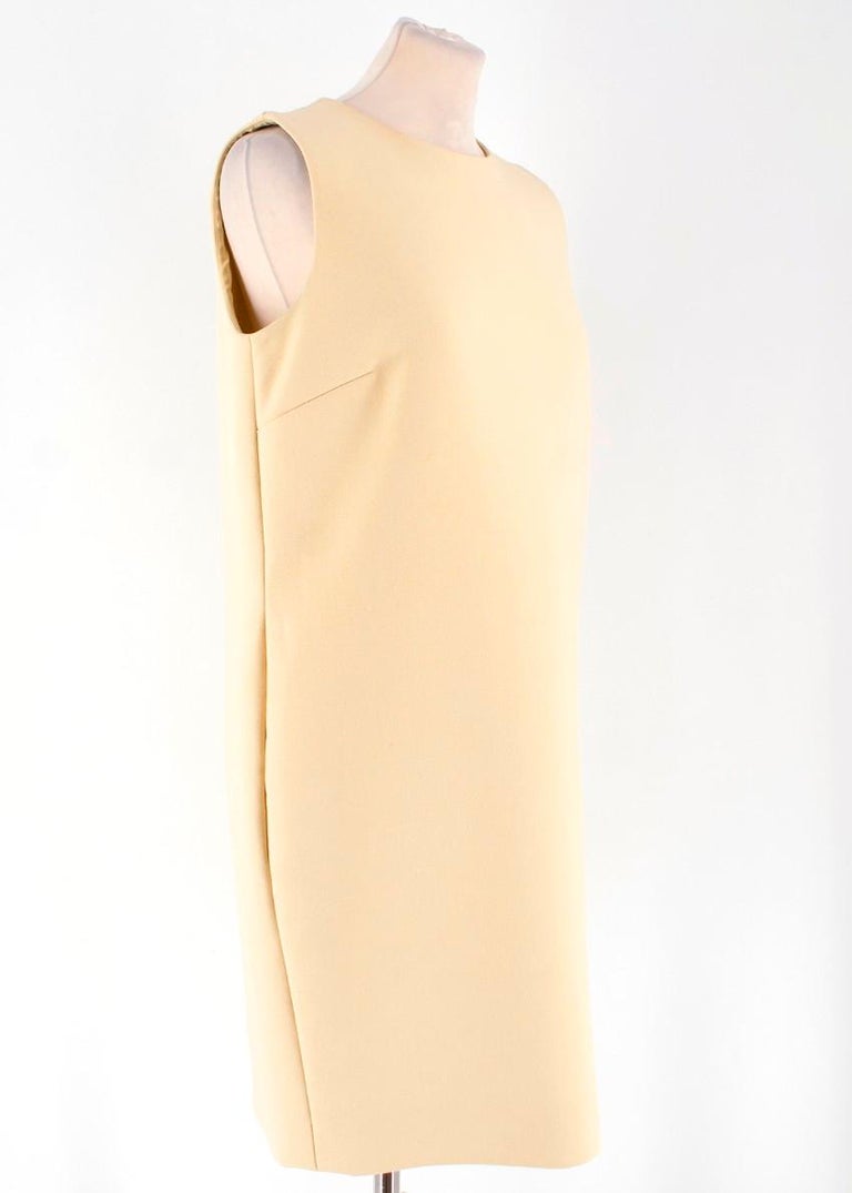 Dolce and Gabbana Yellow Shift Dress US 8 at 1stDibs