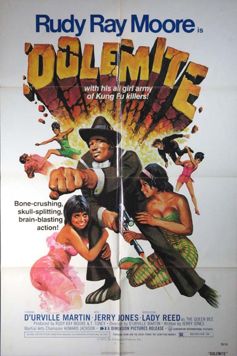 Dolemite '1975', Poster For Sale at 1stDibs