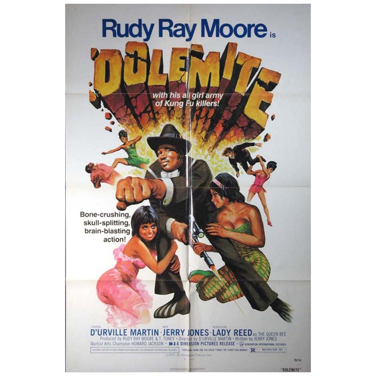 Dolemite '1975', Poster For Sale at 1stDibs