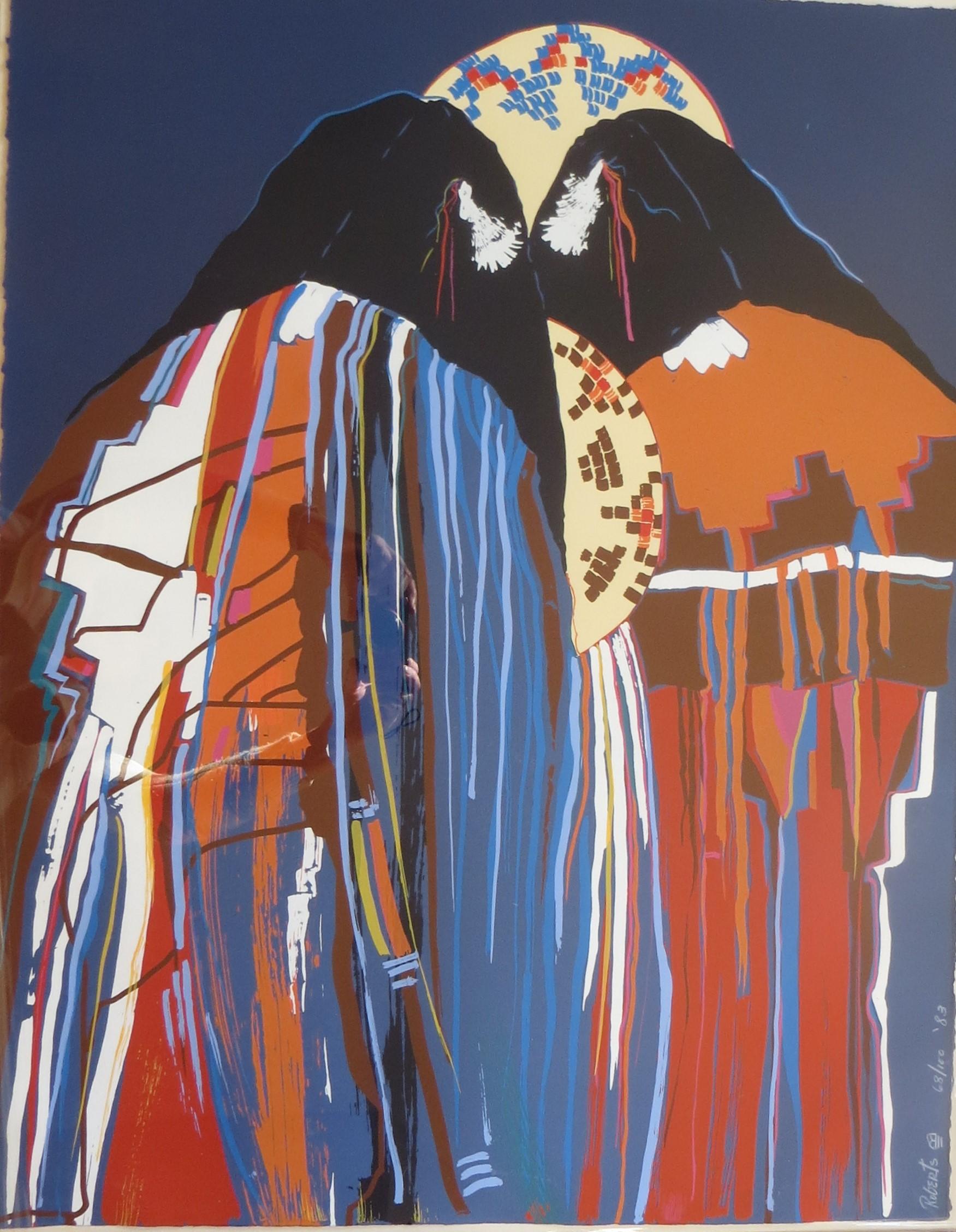 Three Native Americans 1980 For Sale at 1stDibs
