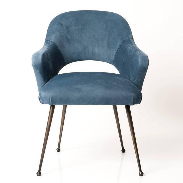 Dolores Dining or Side Chair - Bespoke - Made with your Fabric For Sale ...
