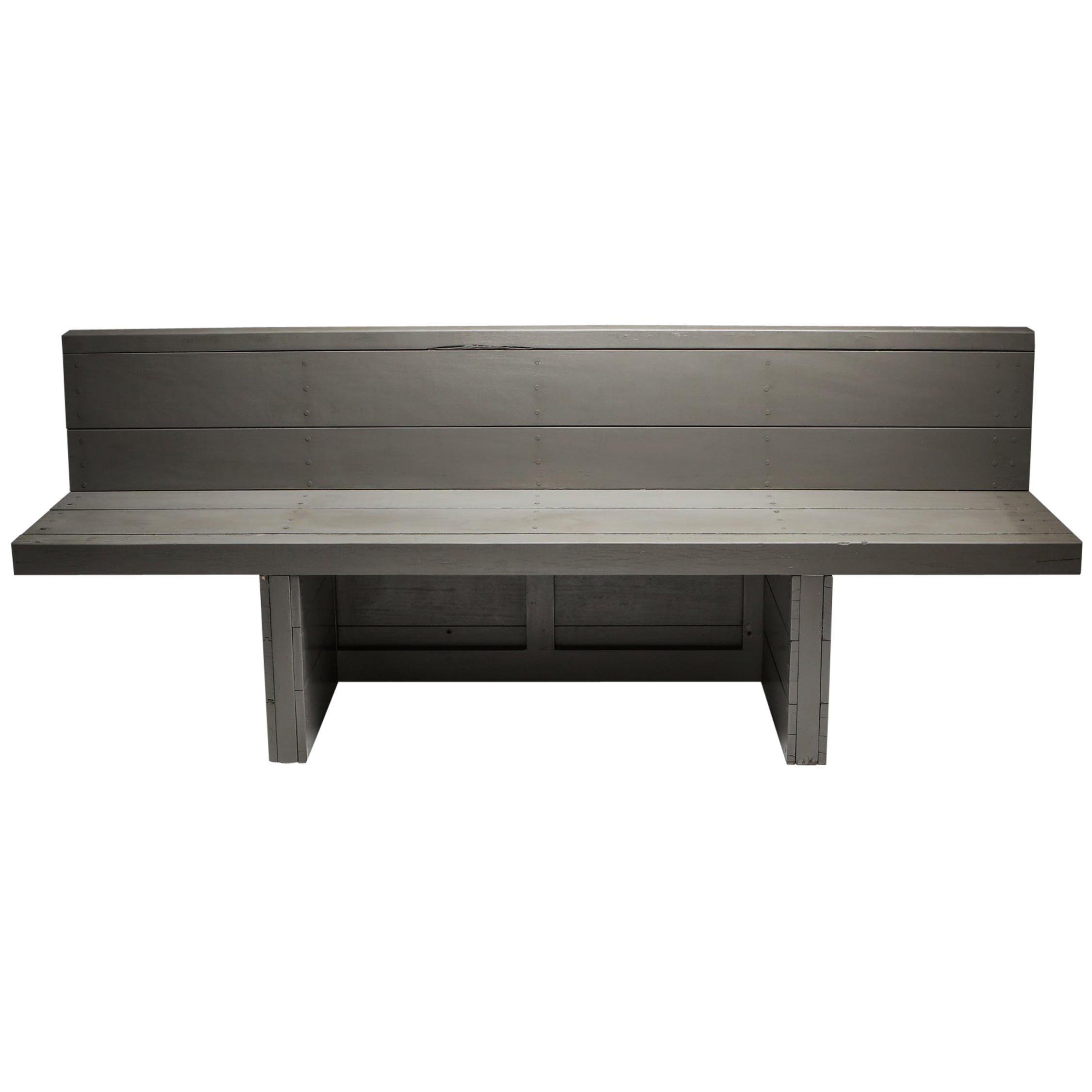 Rare Dom Hans van der Laan Bench, 1967 For Sale at 1stDibs