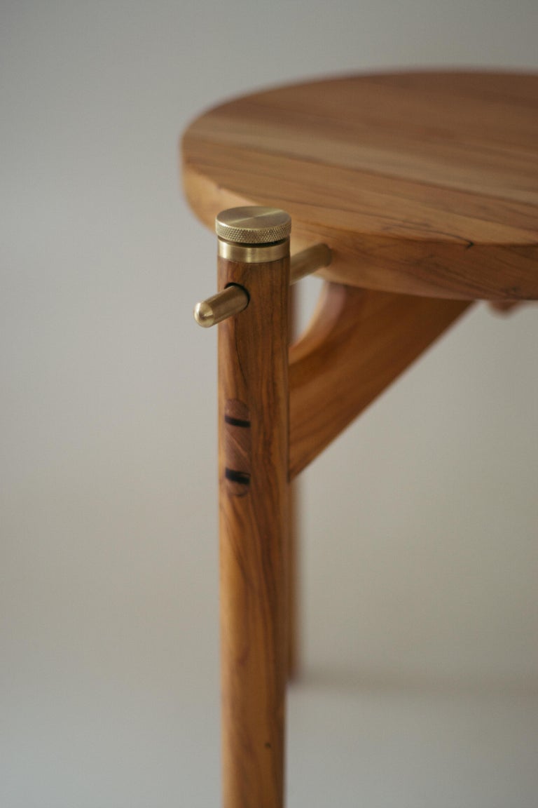 Dome Side Table, Brazilian Wood For Sale at 1stDibs
