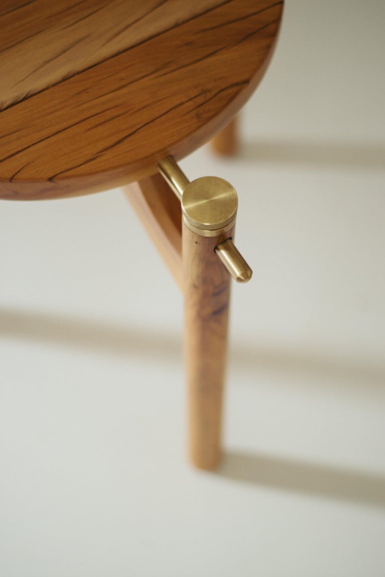 Dome Side Table, Brazilian Wood For Sale at 1stDibs