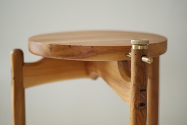 Dome Side Table, Brazilian Wood For Sale at 1stDibs