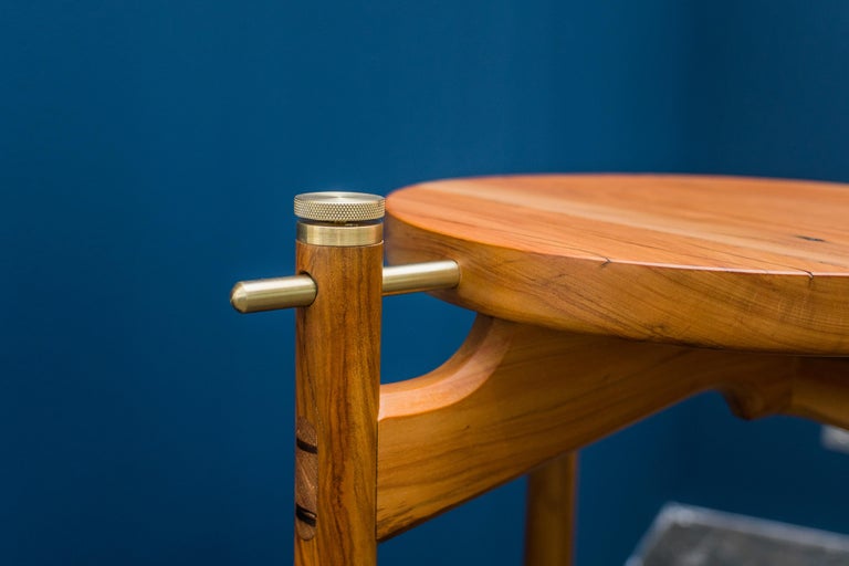 Dome Side Table, Brazilian Wood For Sale at 1stDibs