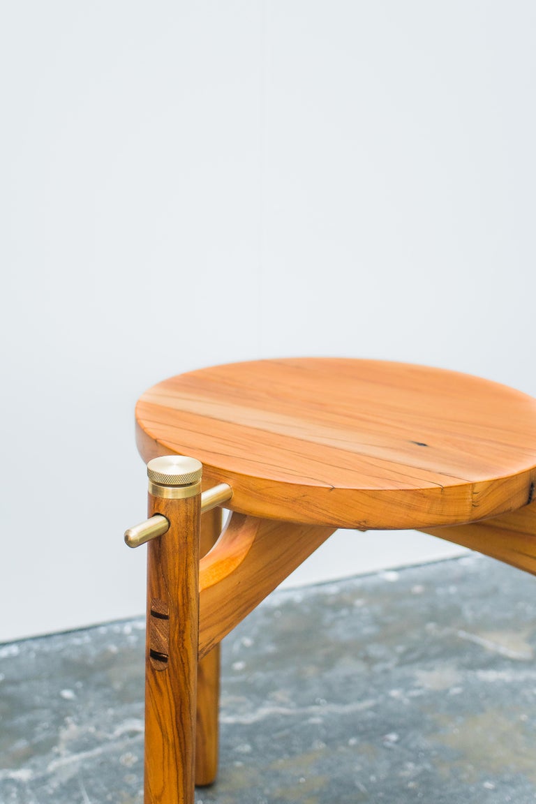 Dome Side Table, Brazilian Wood For Sale at 1stDibs