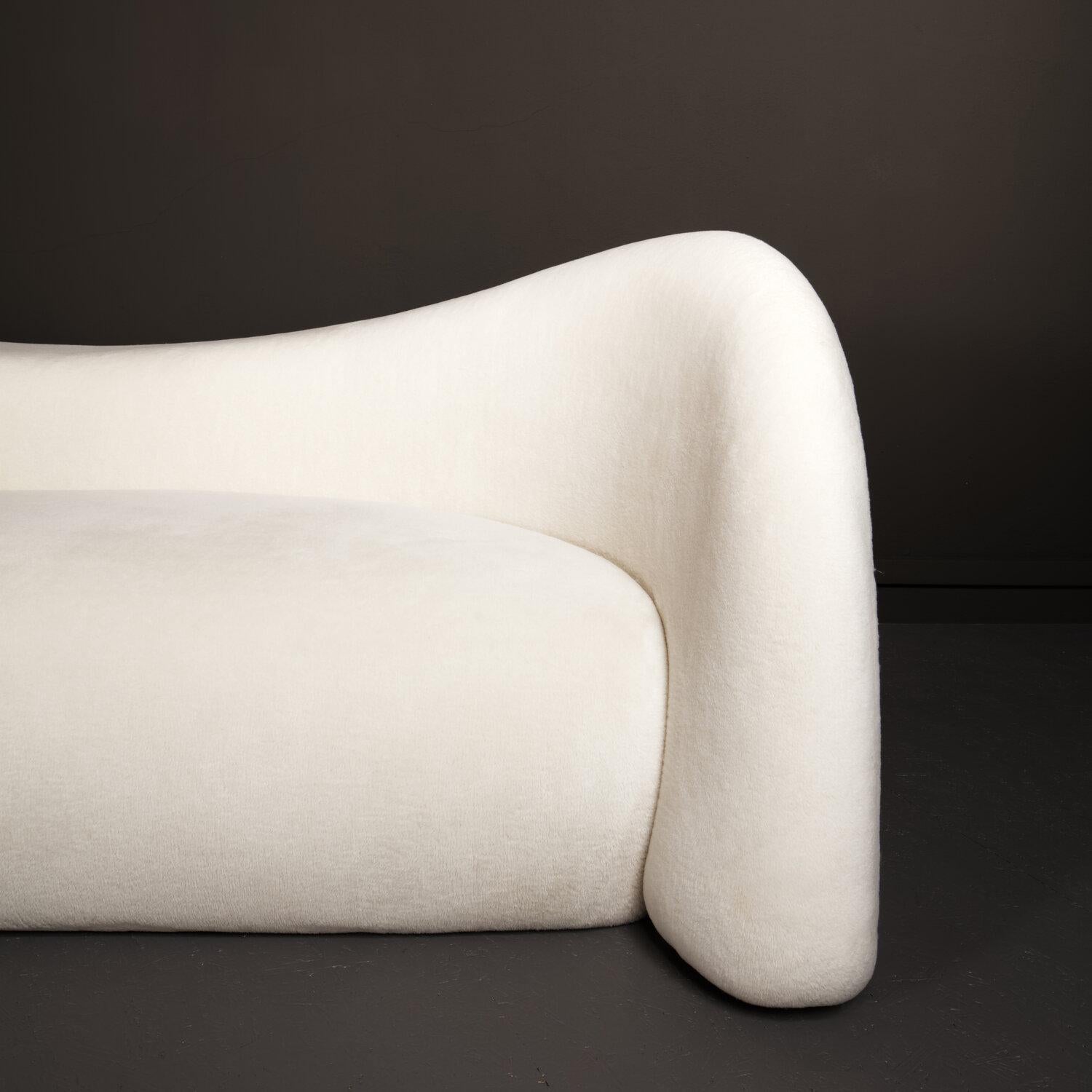 Domeau and Pérès Cashmere Moon Sofa by Raphael Navot For Sale at ...