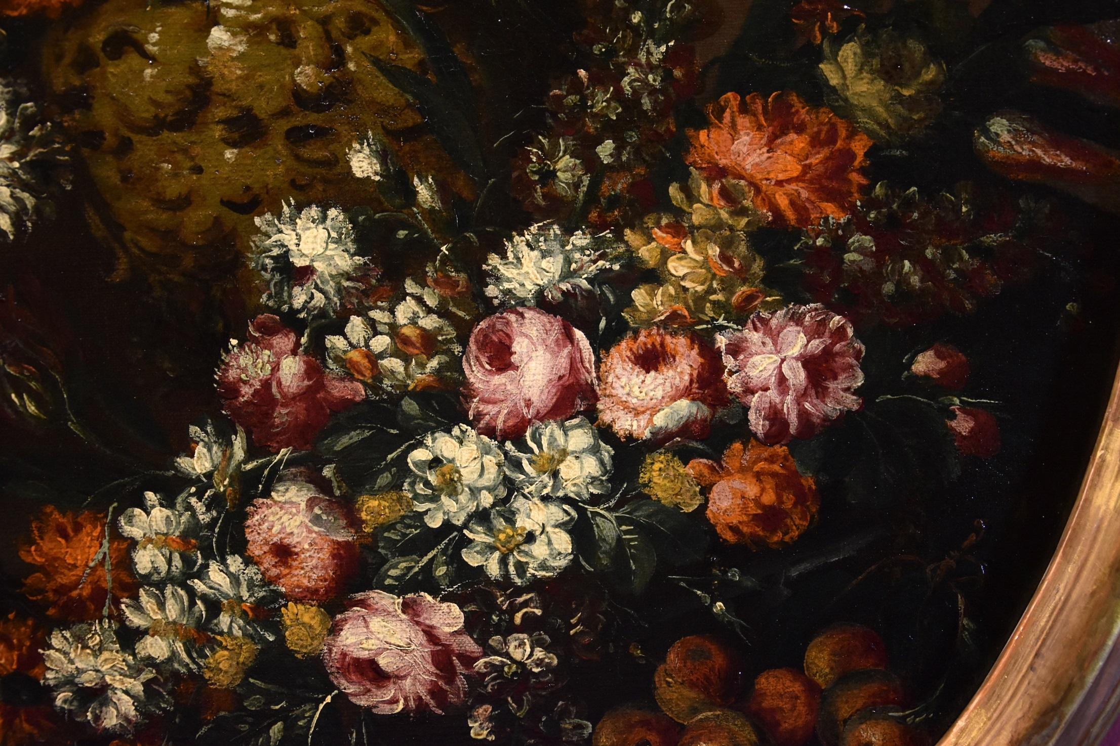 Flower Still-life Vicenzina 18th Century Paint Oil on canvas Old master ...