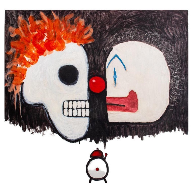 Domenick Capobianco "Surprize III" Abstract Oil For Sale at 1stDibs