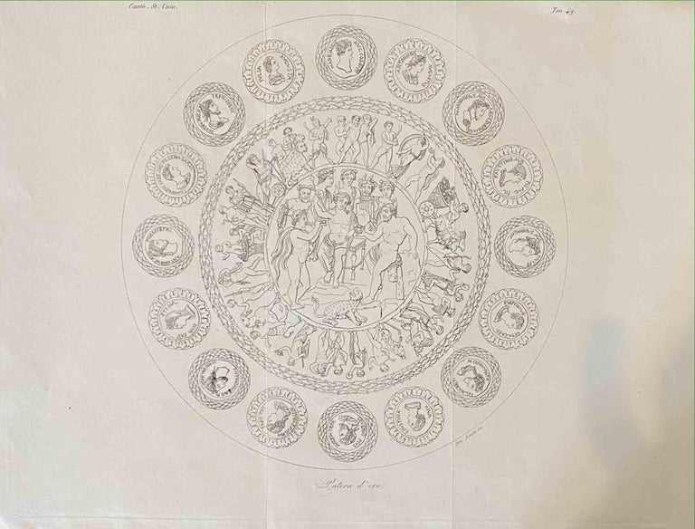 Domenico Klemi Bonatti - Patera d'Oro - Etching by Domenico Klemi ...
