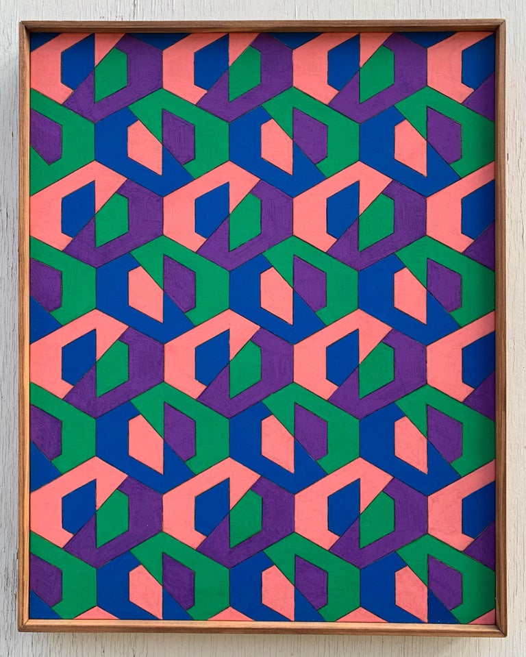 Dominic Beattie - Tiled Painting I at 1stDibs
