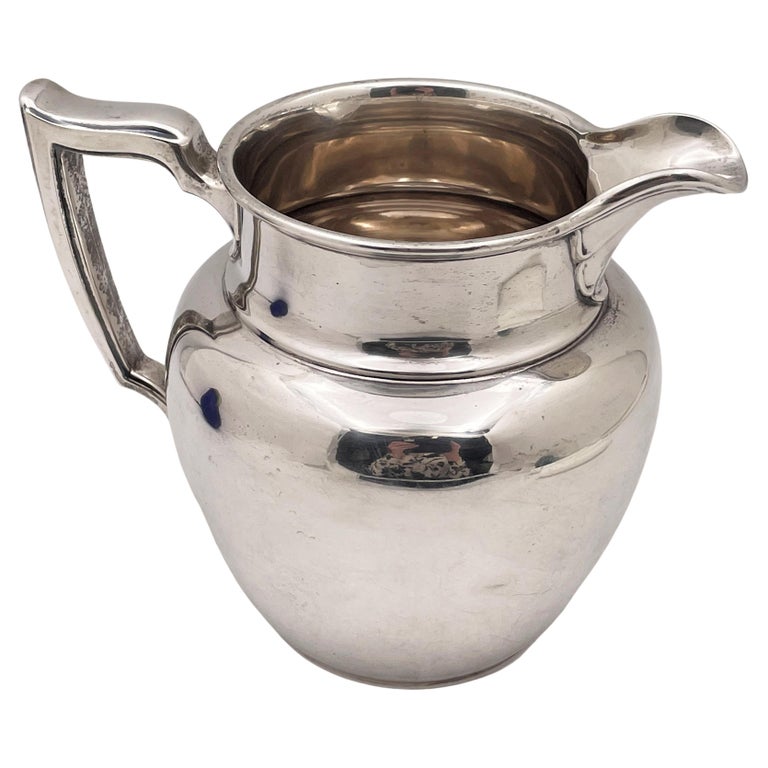 Dominick and Haff Sterling Silver Water / Bar Pitcher in Art Deco Style ...
